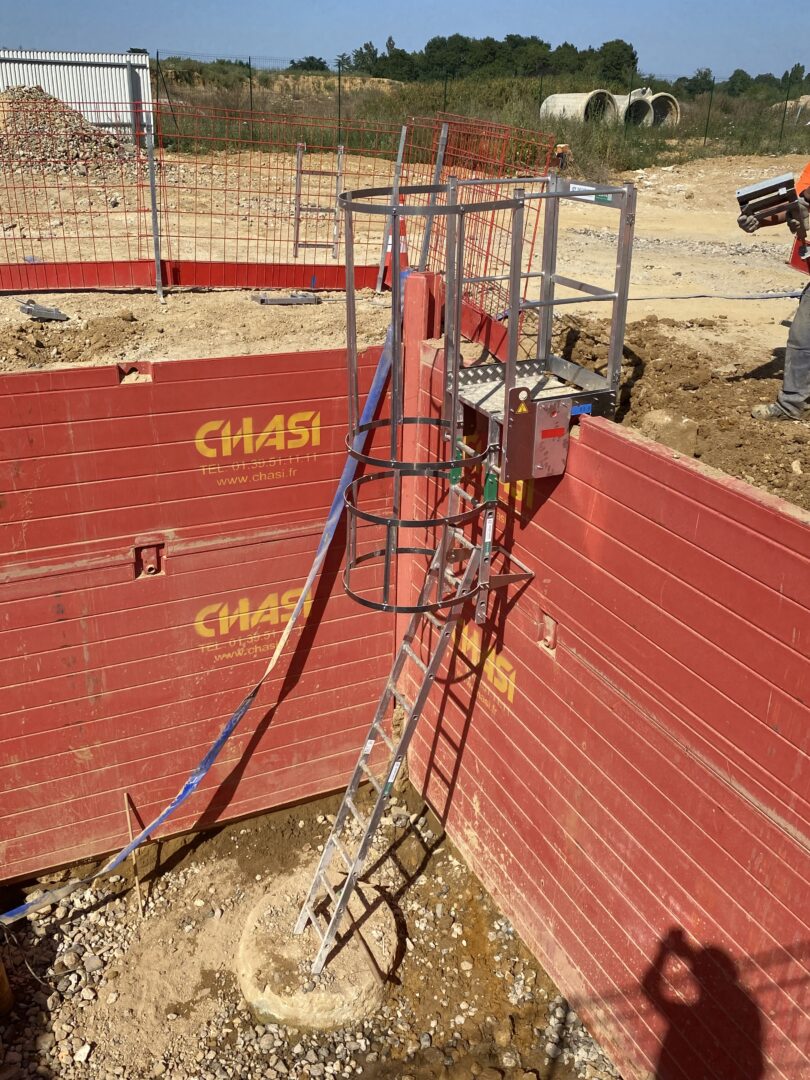 Echelle à crinoline - Chasi