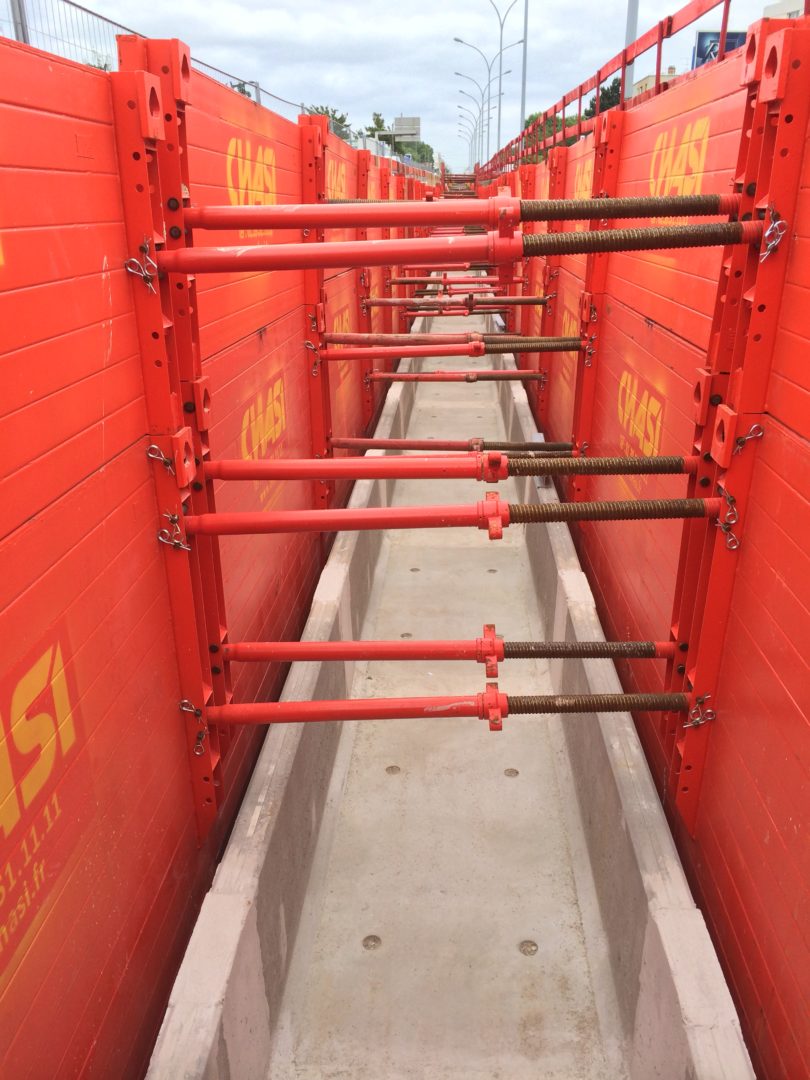 Caisson acier léger - Chasi